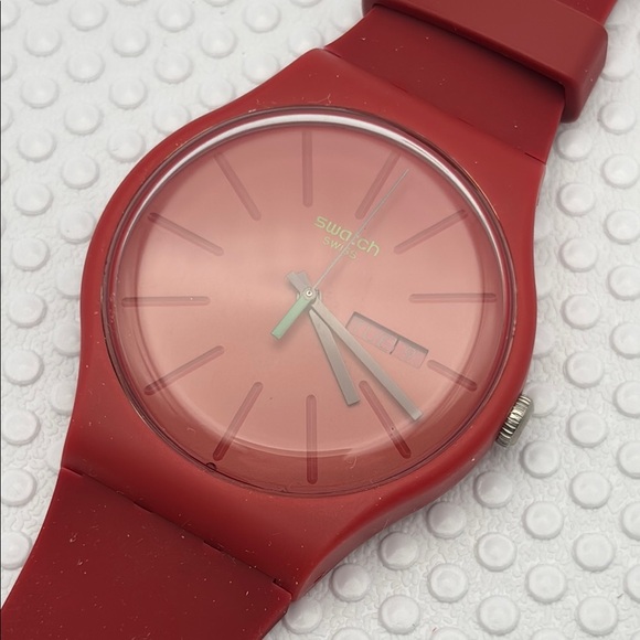 Swatch | Accessories | Swatch Watch So29r70 Redvremya | Poshmark